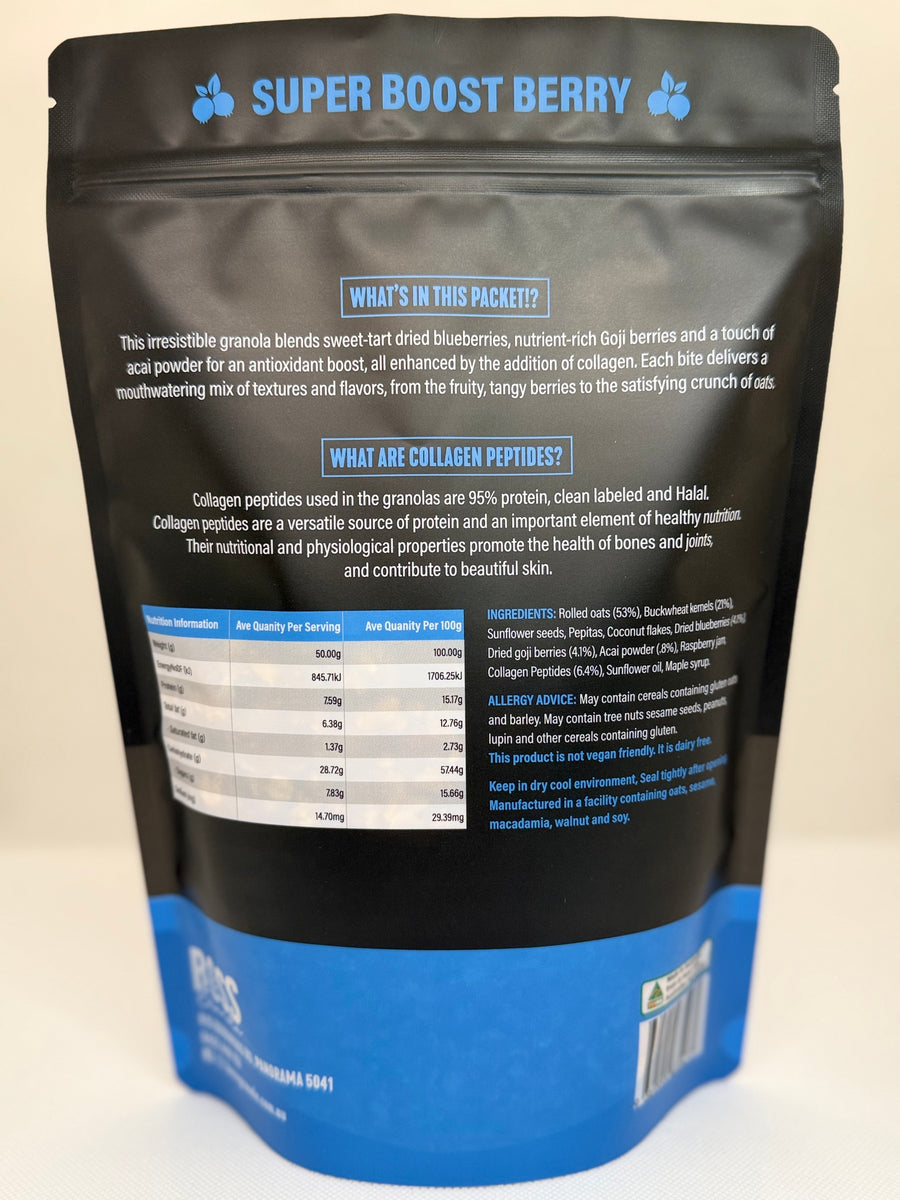Superboost Berry Granola – Boss Granola